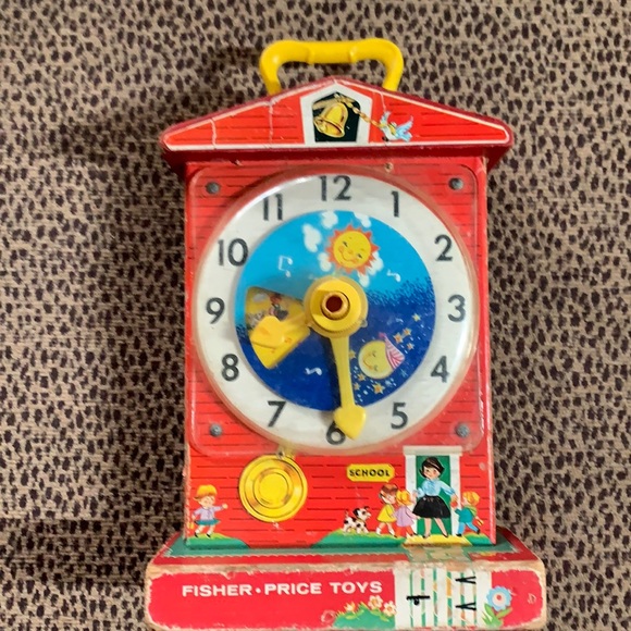 Fisher-Price | Toys | Vintage Fisher Price Clock | Poshmark